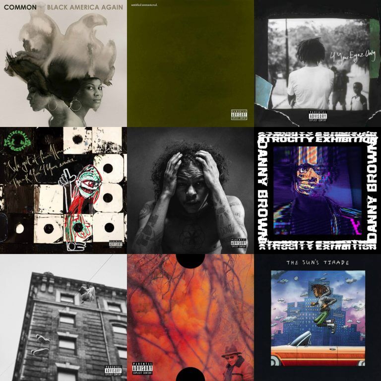 The Best Hip Hop Albums Of 2016 - Hip Hop Golden Age Hip Hop Golden Age