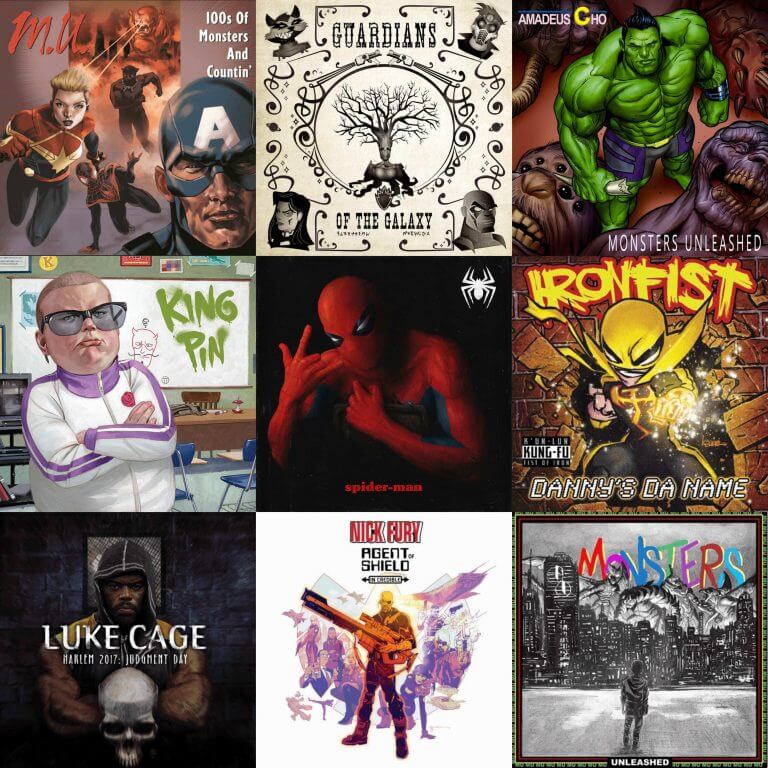 14 Marvel Hip Hop Variants (Season 3) - Hip Hop Golden Age Hip Hop ...