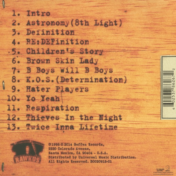 Classic Hip Hop: Blackstar's Mos Def & Talib Kweli Are Blackstar - Hip ...