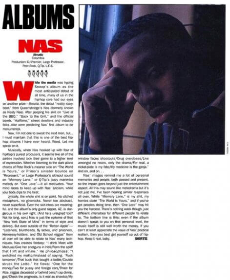 Ranking Nas’ Albums - Hip Hop Golden Age Hip Hop Golden Age