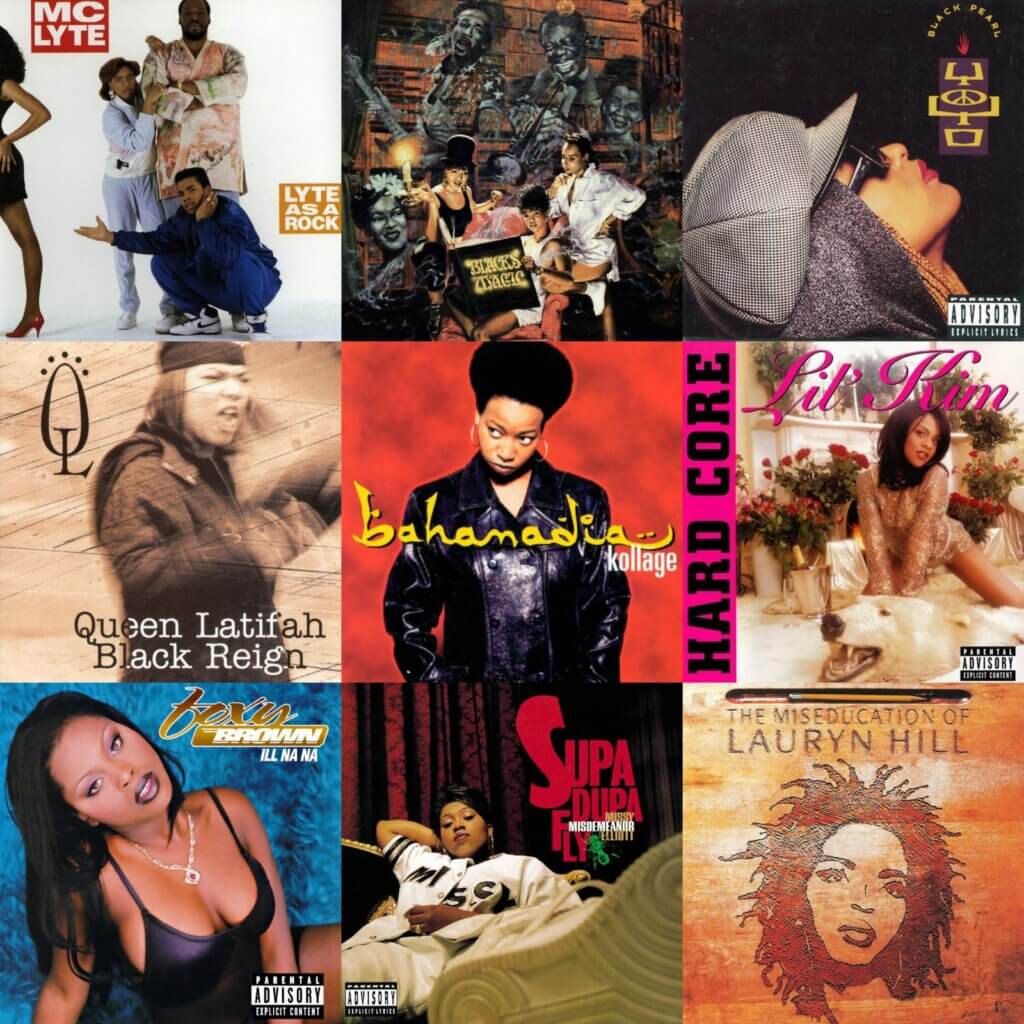 100 Essential Hip Hop Albums By Female Artists - Hip Hop Golden Age Hip ...