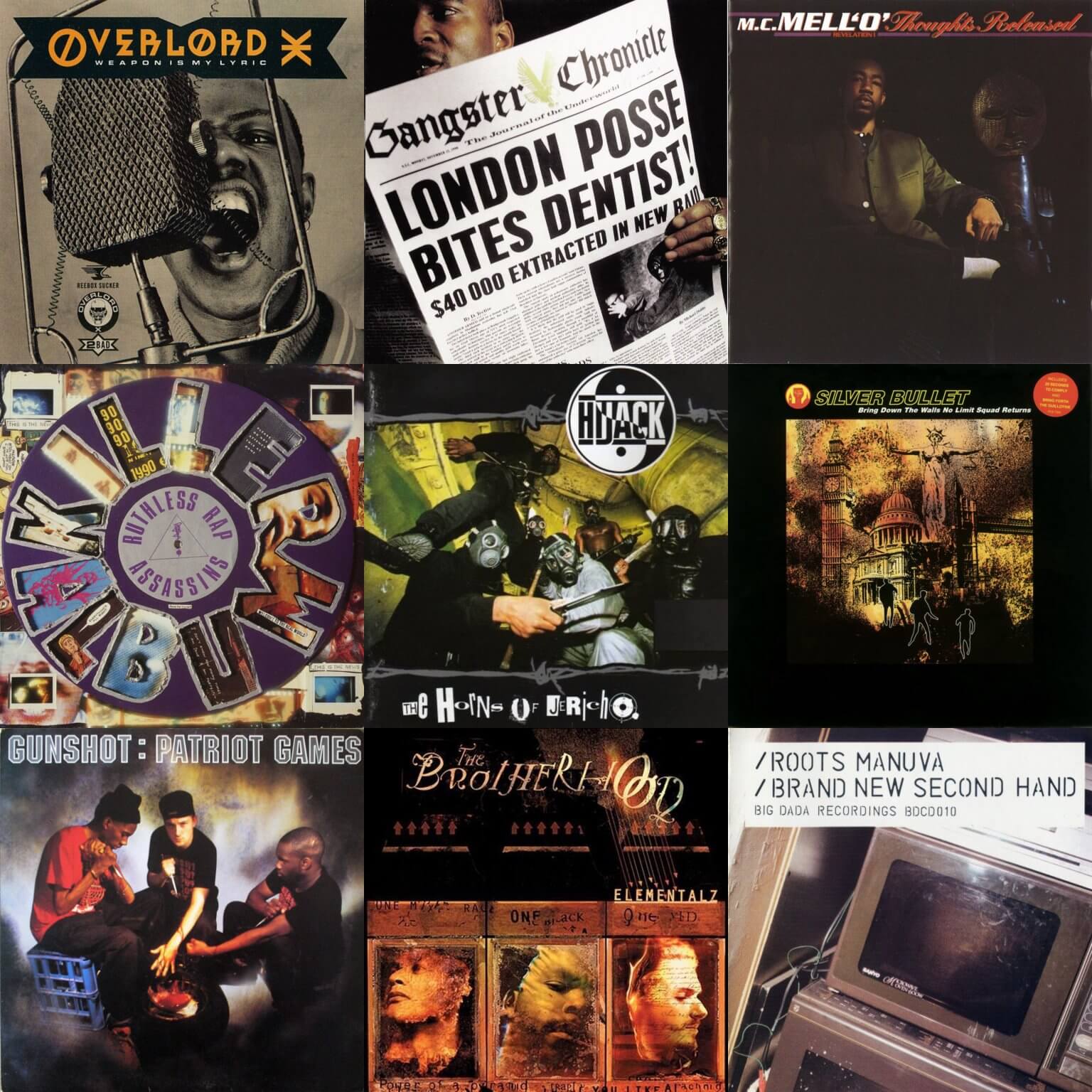 100 Essential UK Hip Hop Albums - Hip Hop Golden Age Hip Hop Golden Age